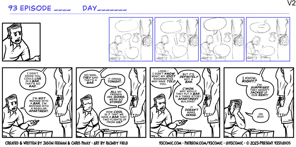 00061 Ep1 Live In A Bar Storyboard